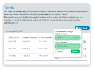 Sissetuleku tõendamine e-MTA keskkonnas - Raha24